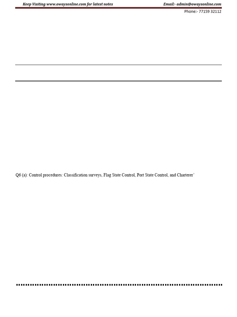 ASM Past Papers Updated Till July24 | PDF | Search And Rescue | Ships