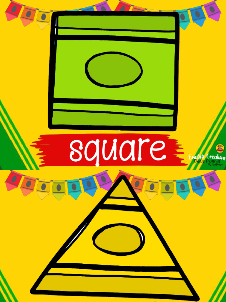 6. Crayons. Shapes | PDF