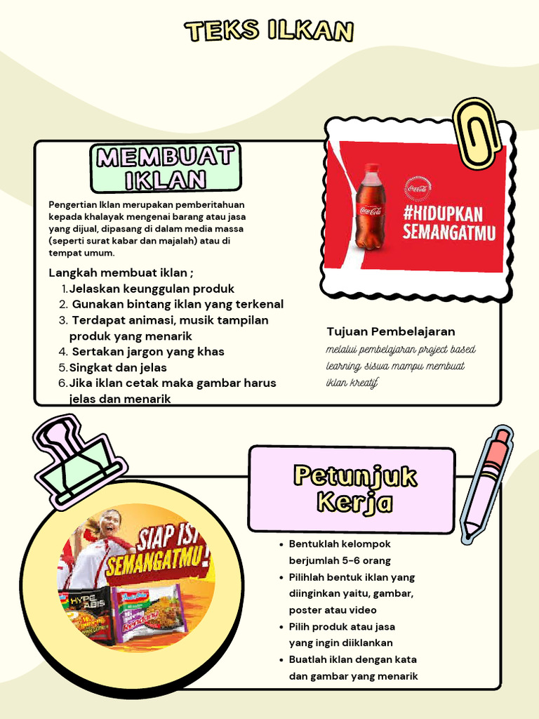 Cara Membuat Iklan Kreatif Efektif | PDF