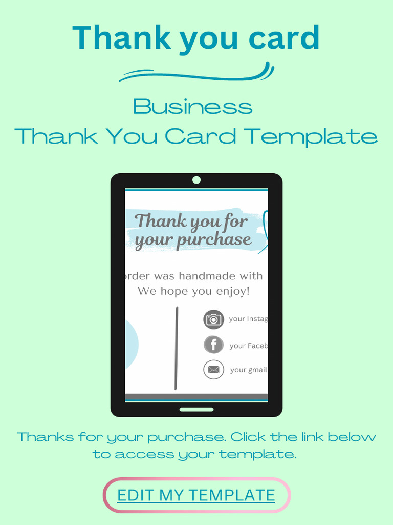 Thank You Card | PDF