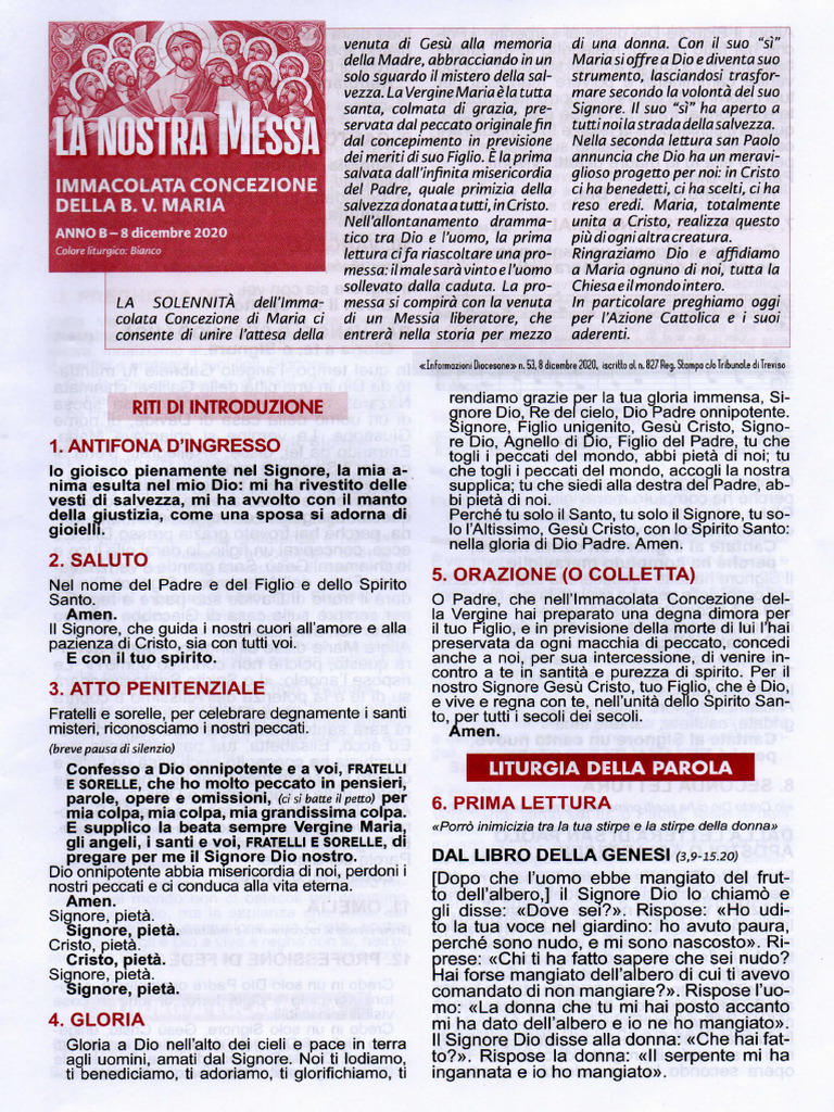 20201208-2 08 12 2020 - La-Nostra-Messa | PDF