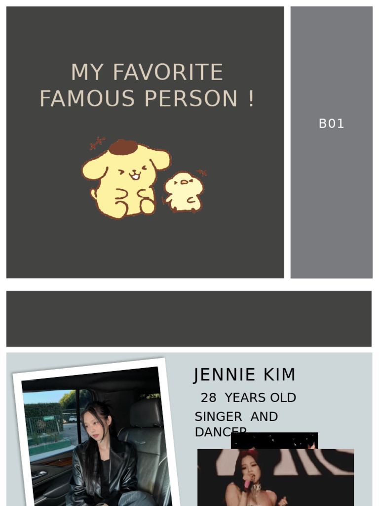 My Favorite Famous Person - b01 | PDF