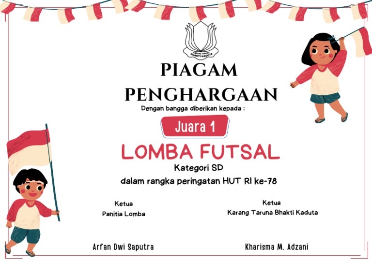 Piagam Lomba 17an | PDF
