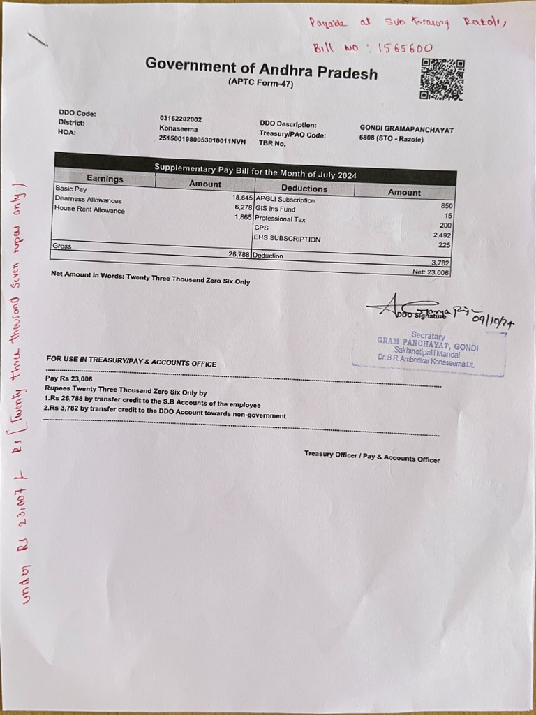 Bill 1 | PDF