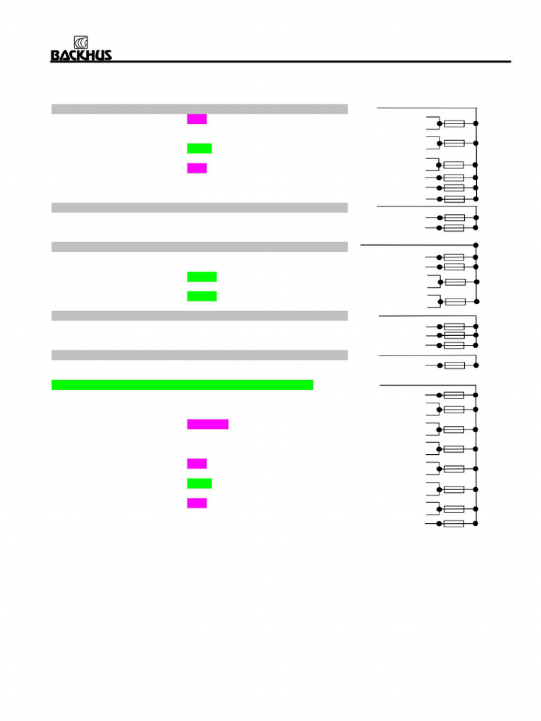 Kabine Sicherungen 11.30.524.07 BMS P04 | PDF