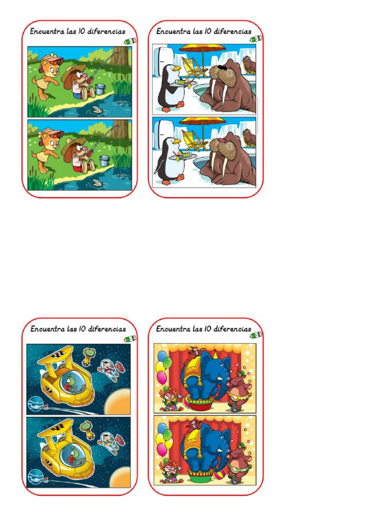 Encuentra La Diferencia | PDF