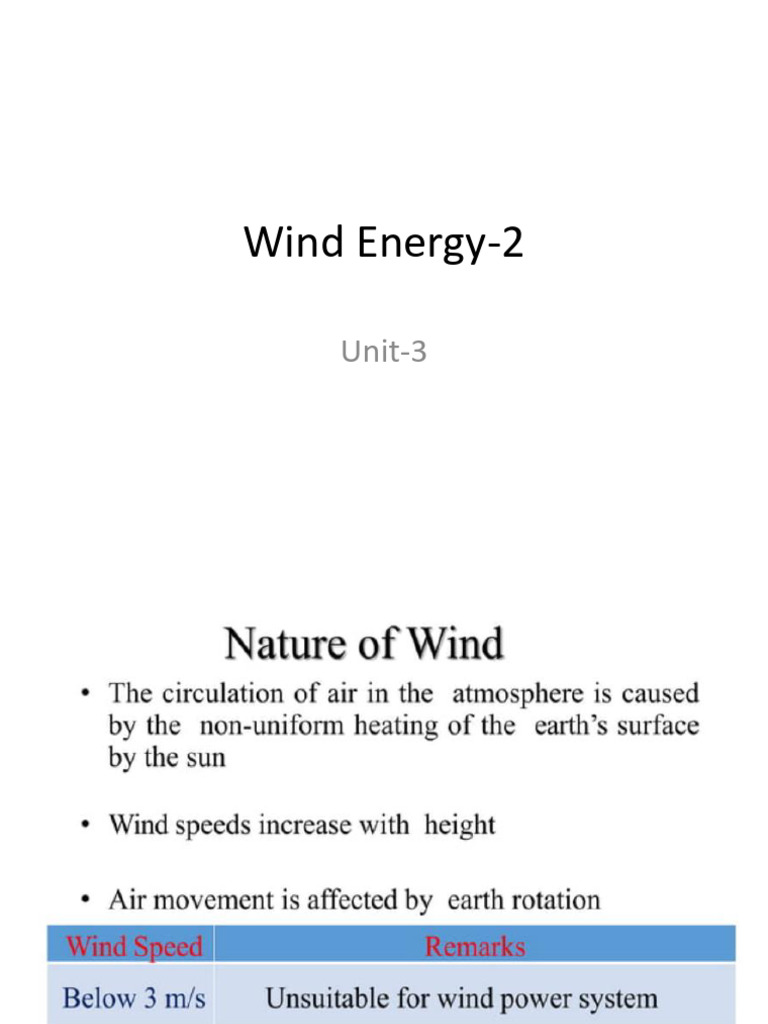 Wind Energy-2 | PDF