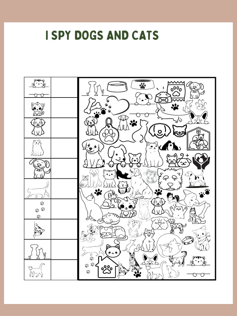 I Spy Dogs | PDF