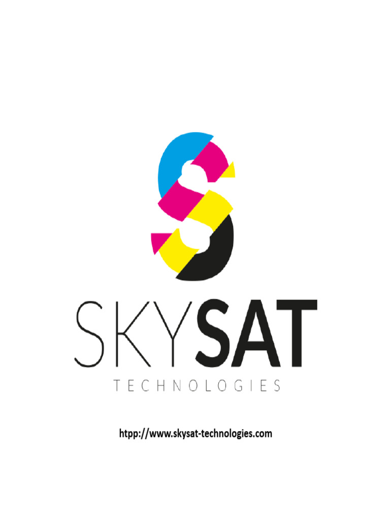 Skysat Company Profile New | PDF | Printer (Computing) | Image Scanner