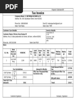 Jewellery Bill Book Format 5 | PDF
