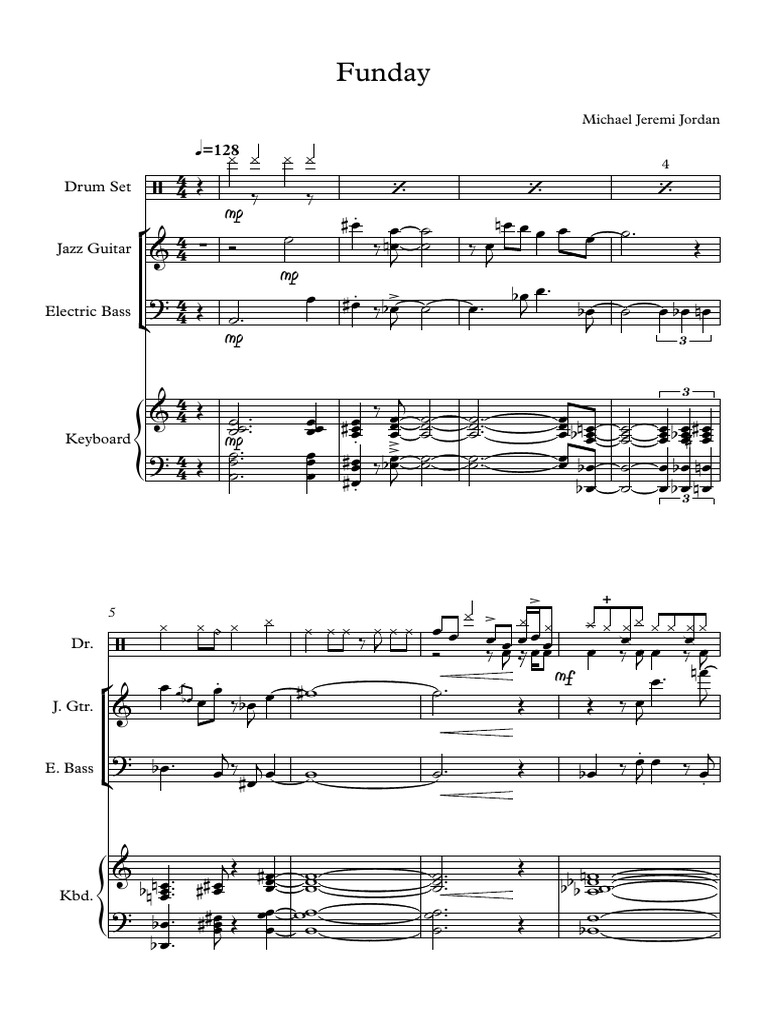 komposisi mikel - Full Score | PDF