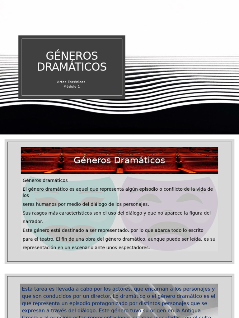 El Género Dramático en Shakespeare | PDF | Teatro | William Shakespeare