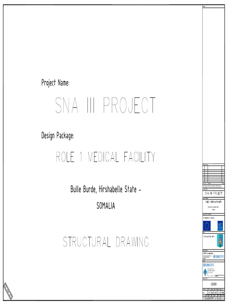 02 - Role 1-Medical Facility - STRUCTURAL DWGs - R2 | PDF