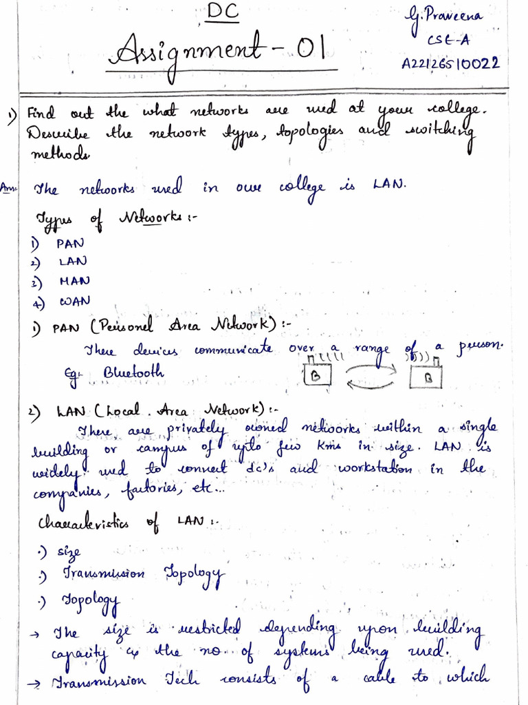 DC Assignment 1 | PDF