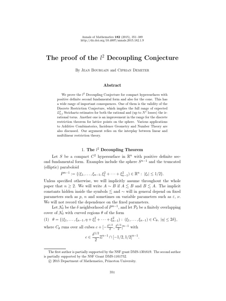 2 | PDF | Theorem | Conjecture