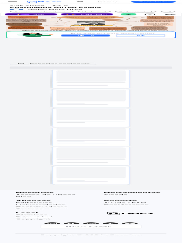 Postulados Alfred Evans Hellen Mora Ulloa UDo | PDF | Virus | Infección