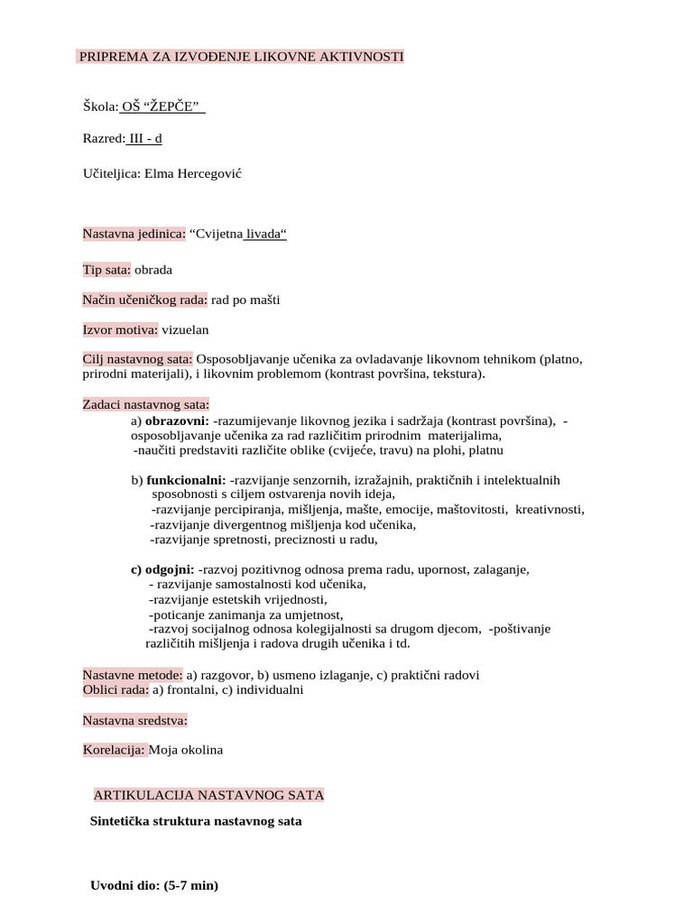 Likovna Kultura | PDF