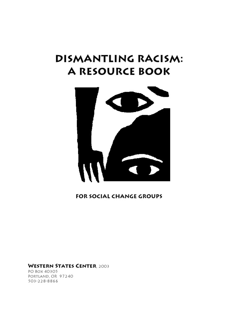 Dismantling Racism Workbook | PDF | Eugenics | Racism