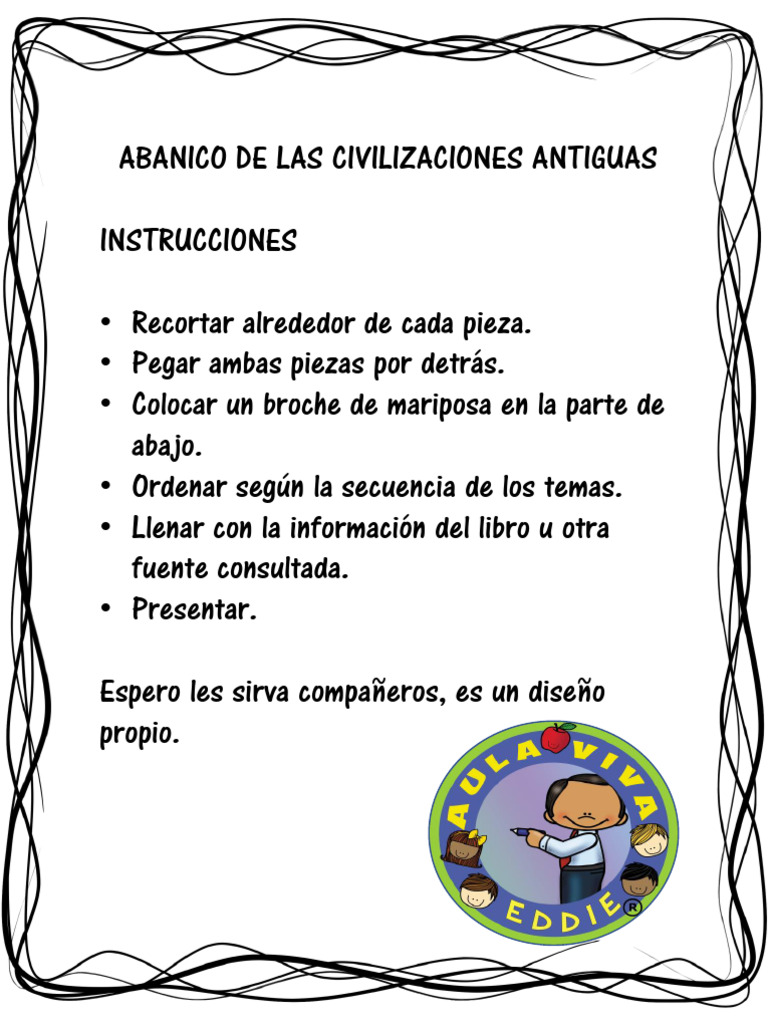 Abanico Civilizaciones Antiguas 6° | PDF | Religiones religiosas