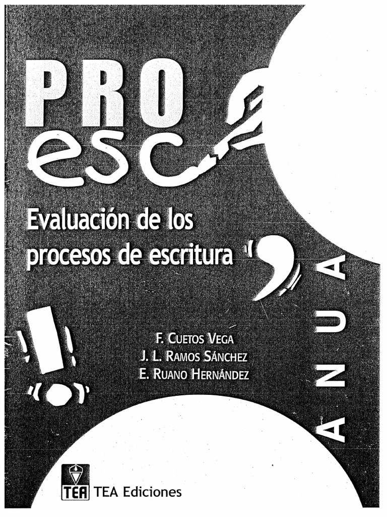 Manual PROESC Subrayado | PDF