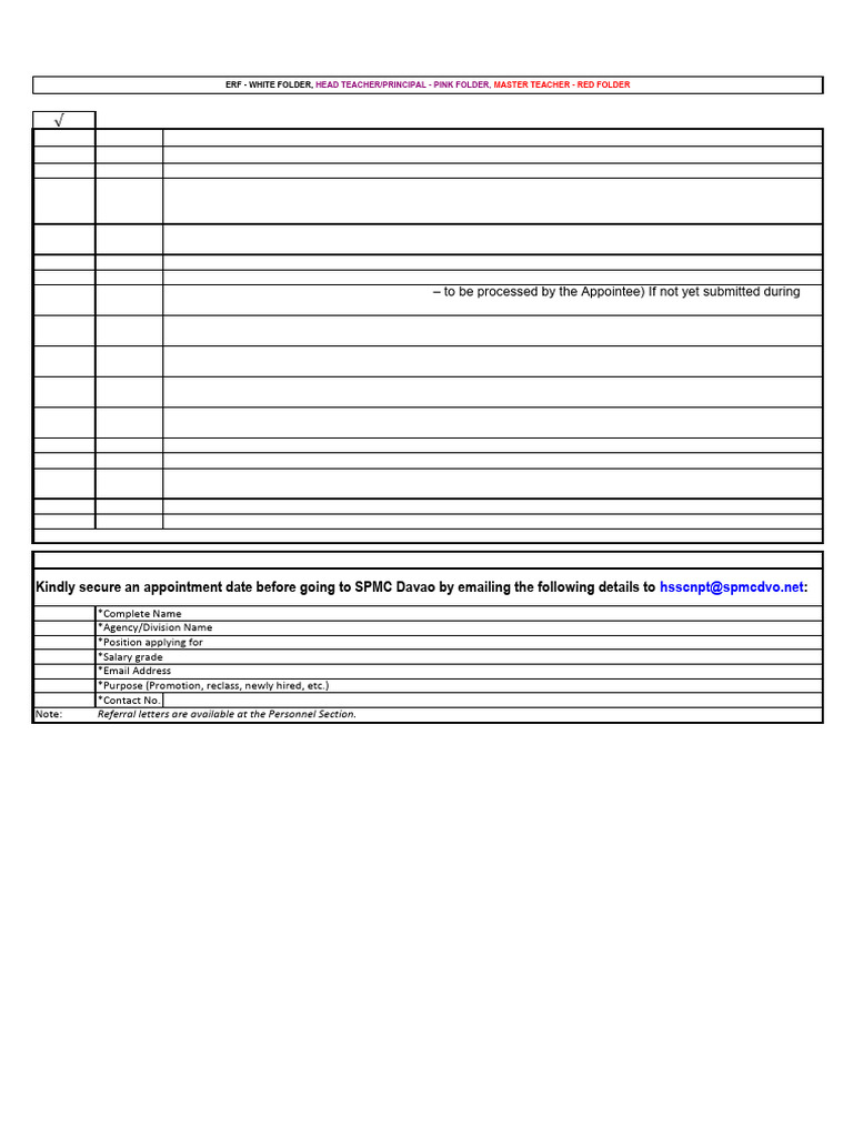 Reclassification Document Requirements | PDF | Notary Public | Government And Personhood