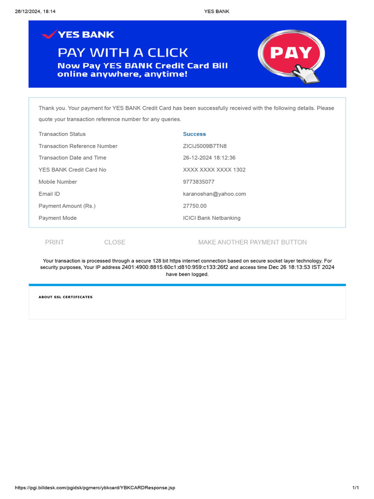 YES BANK | PDF