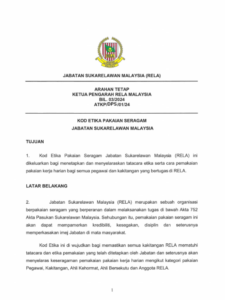 Kod Etika Rela | PDF