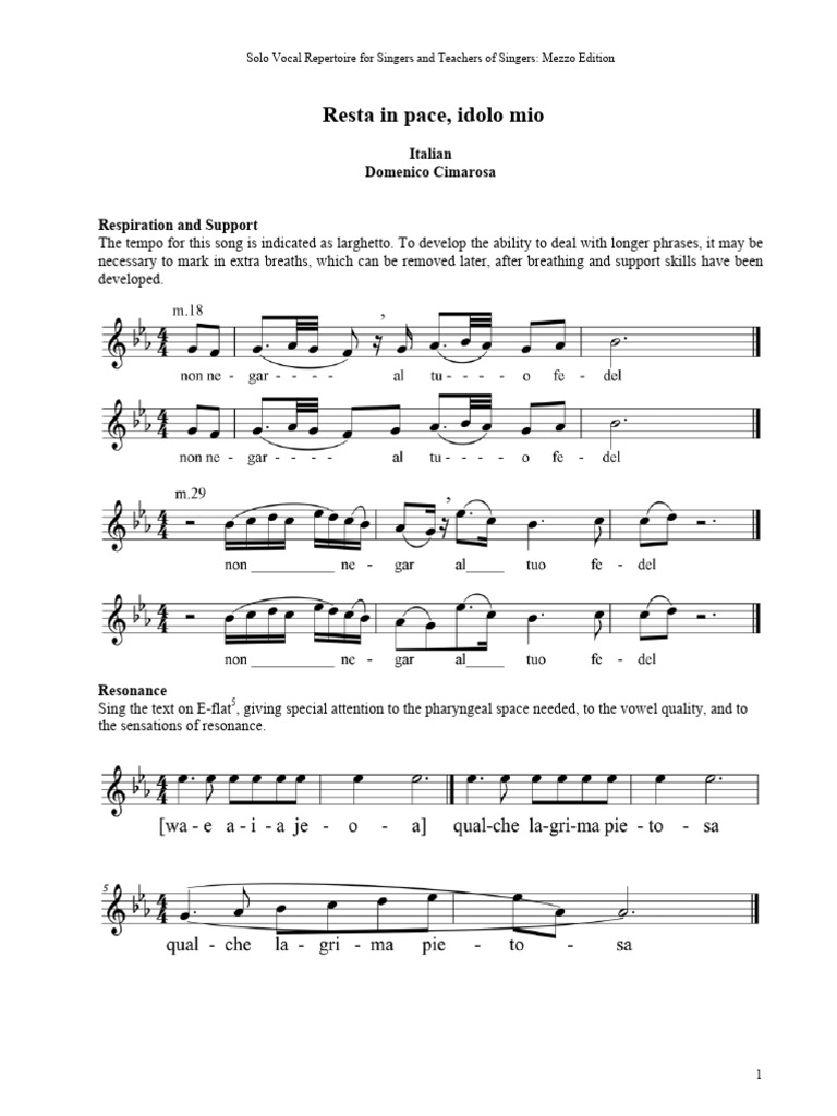 Mezzo Sample | PDF | Sound Production | Phonetics