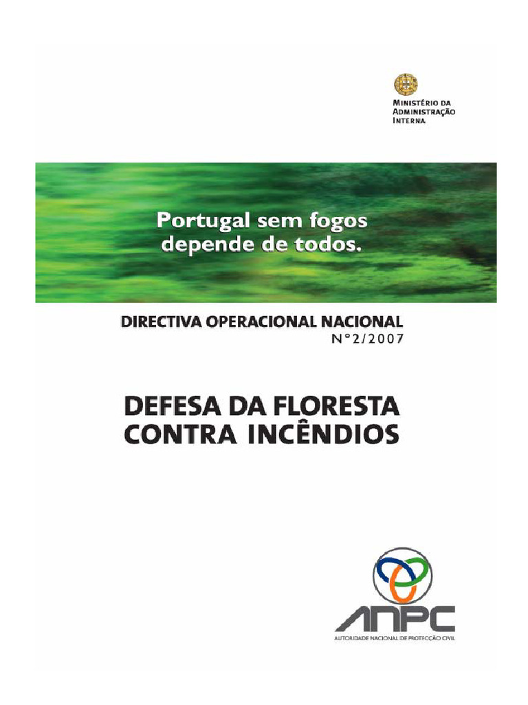 Directiva Operacional Nacional 2 ANPC 2007 - Defesa Da Floresta Contra ...