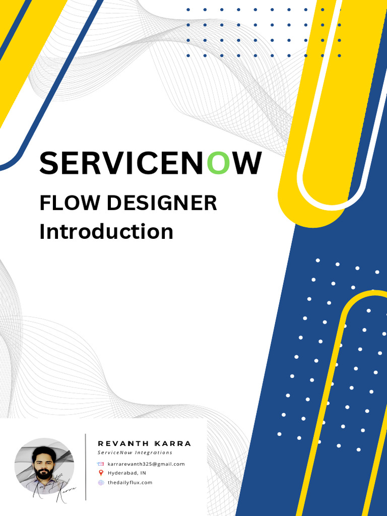 ServiceNow Flow Designer Guide | PDF | Automation | Computer Programming