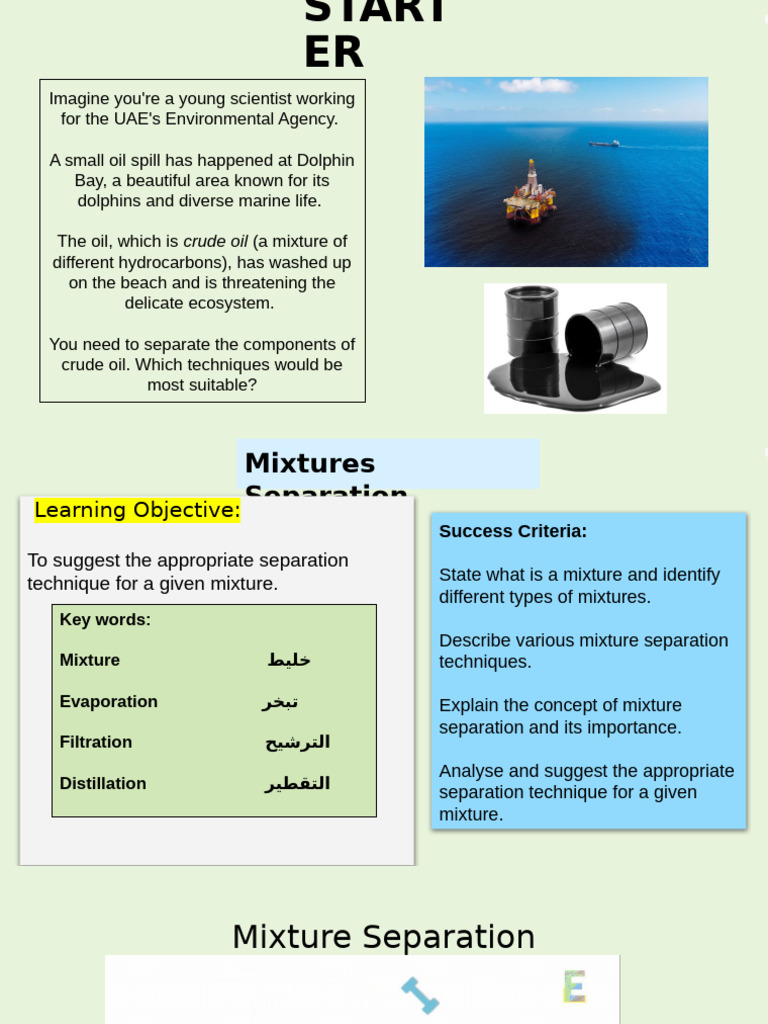 Mixture Separation | PDF | Distillation | Filtration