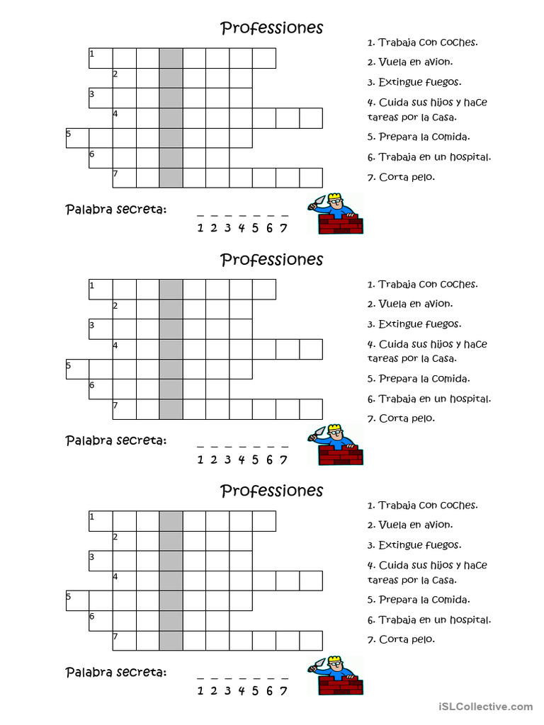 Adivina las Profesiones | PDF