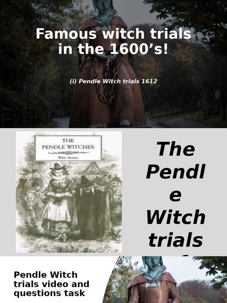 2.2 Pendle Witch Trials 1612 | PDF | Witchcraft