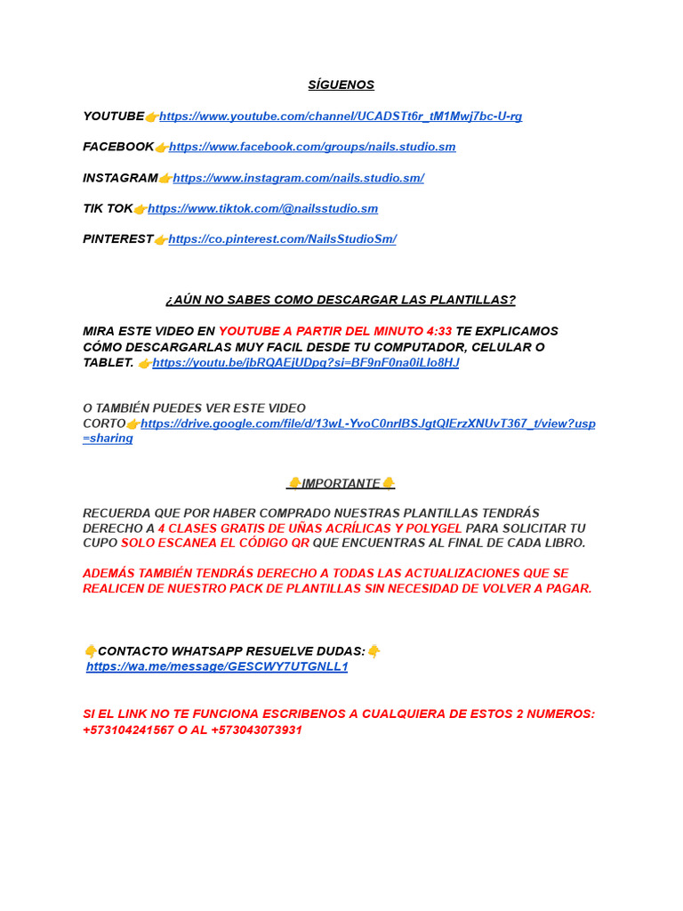 INFORMACI N (Pack de Plantillas Profesionales de Practica para U As) | PDF
