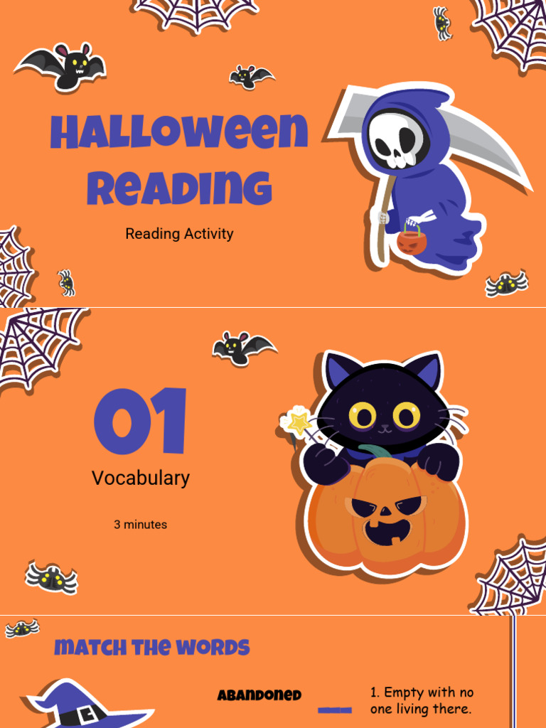 Readin Activity (Halloween) | PDF