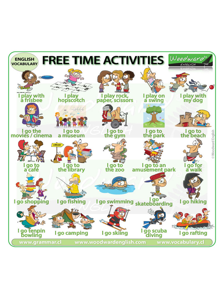 english-free-time-activities | PDF