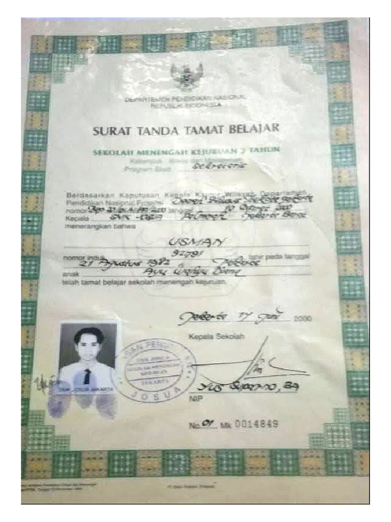 SCAN STTB USMAN | PDF