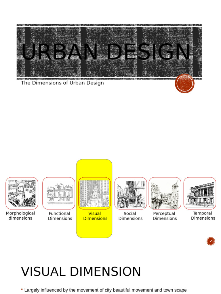Urban Design Dimensions | PDF | Aesthetics | Pattern