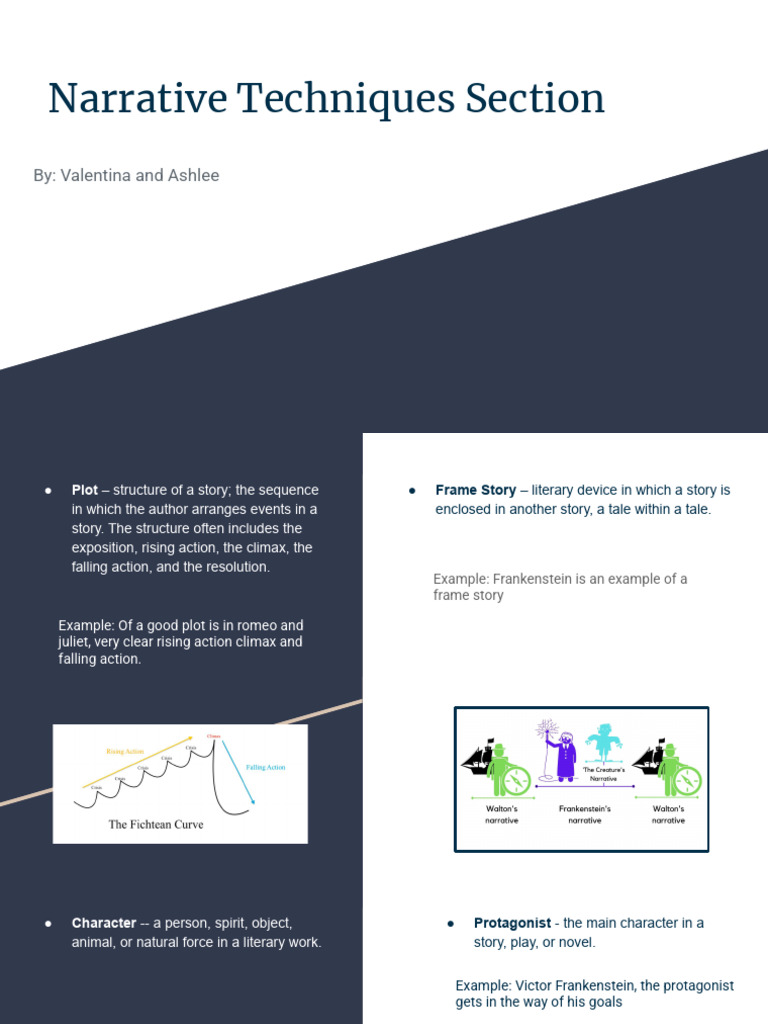 Narrative Techniques Section - Valentina and Ashlee | PDF | Narration ...