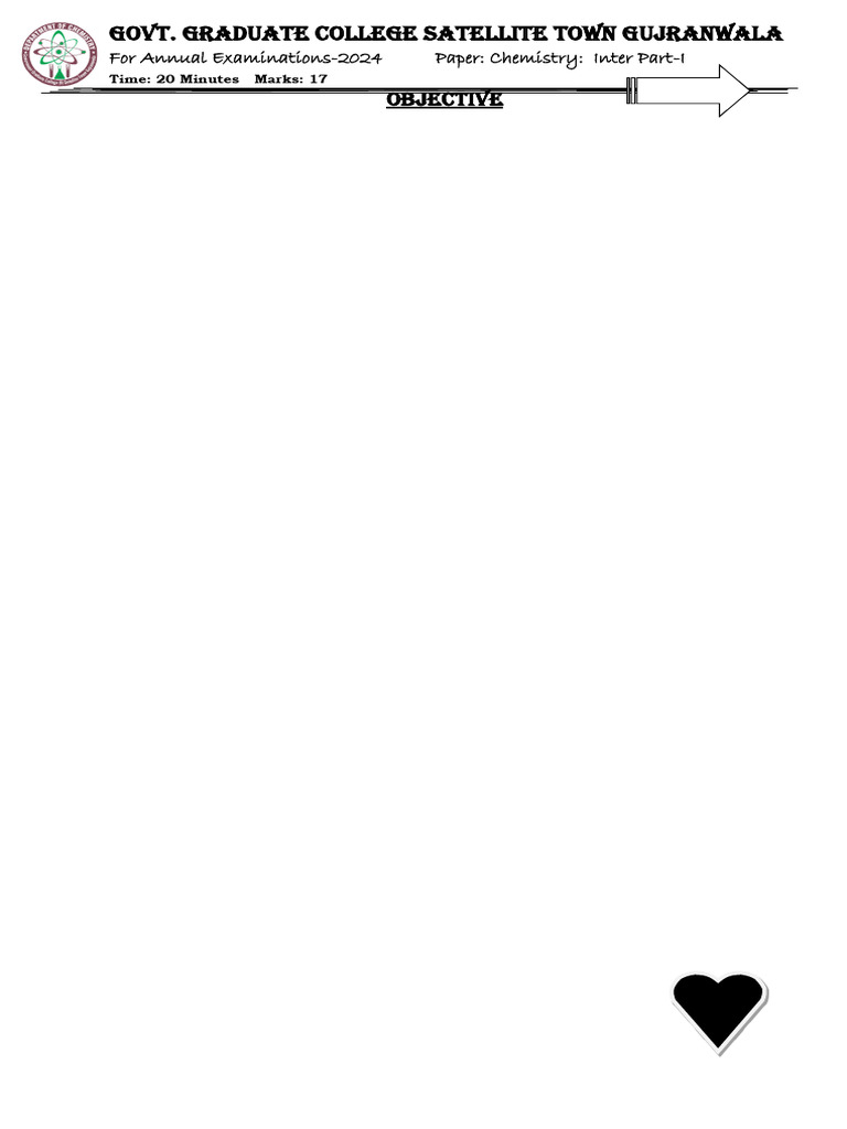 Solved Paper 8 P 1 2024 | PDF | Chemical Bond | Covalent Bond