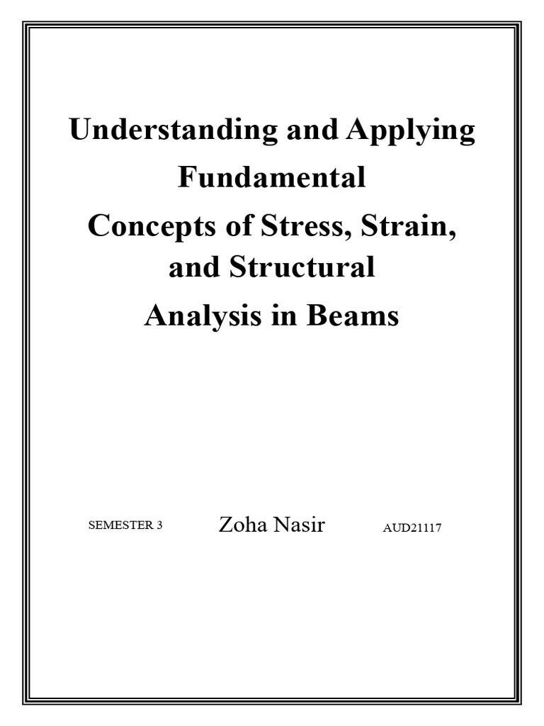 Tos Assignment - Semester 3 | PDF | Deformation (Engineering) | Stress (Mechanics)