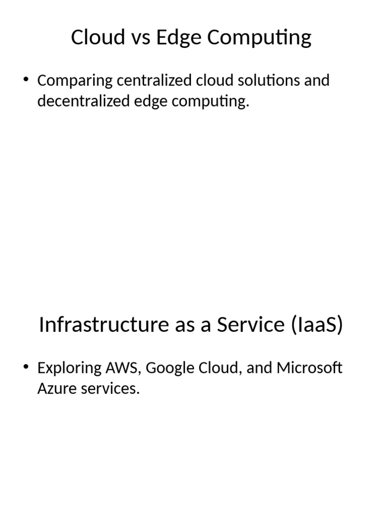 Cloud & Edge: Tech Insights | PDF
