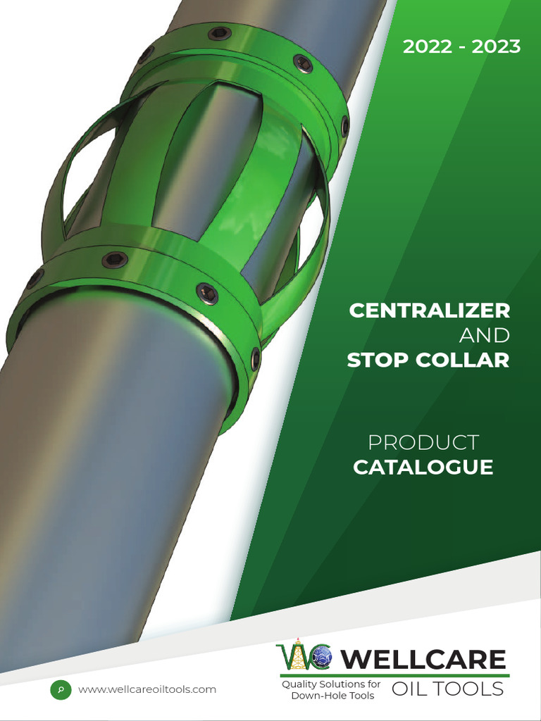 Wellcare's Centralizers & Stop Collars | PDF | Mechanical Engineering