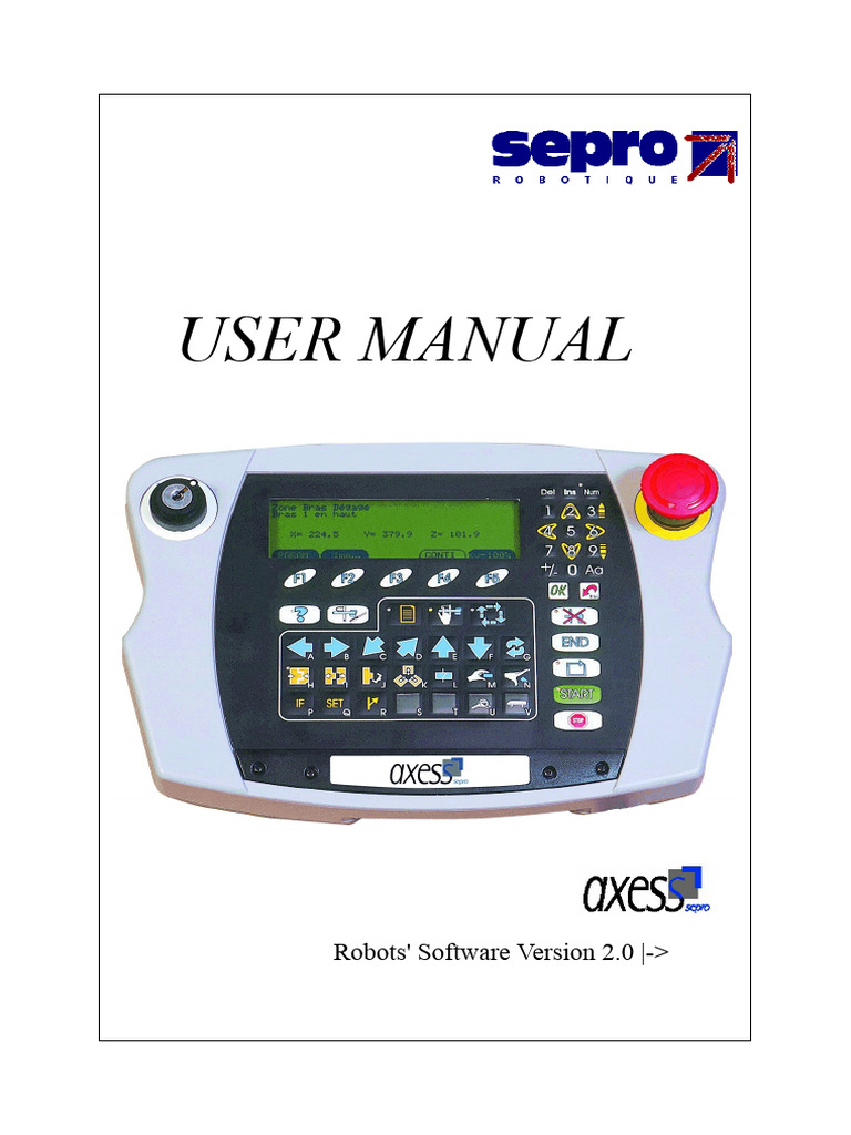 sepro_robotique | PDF | Computer Keyboard | Software