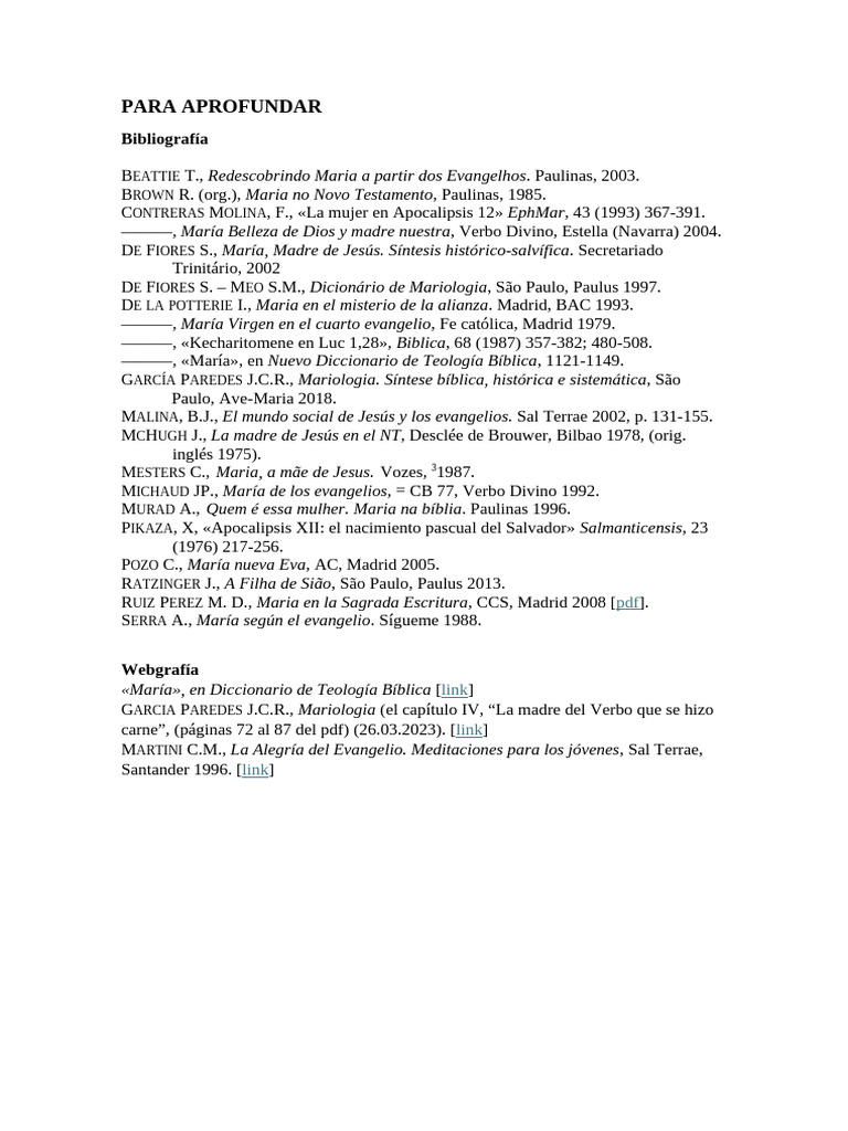 N2 M3 María en La Obra de San Juan Prof Valentini | PDF