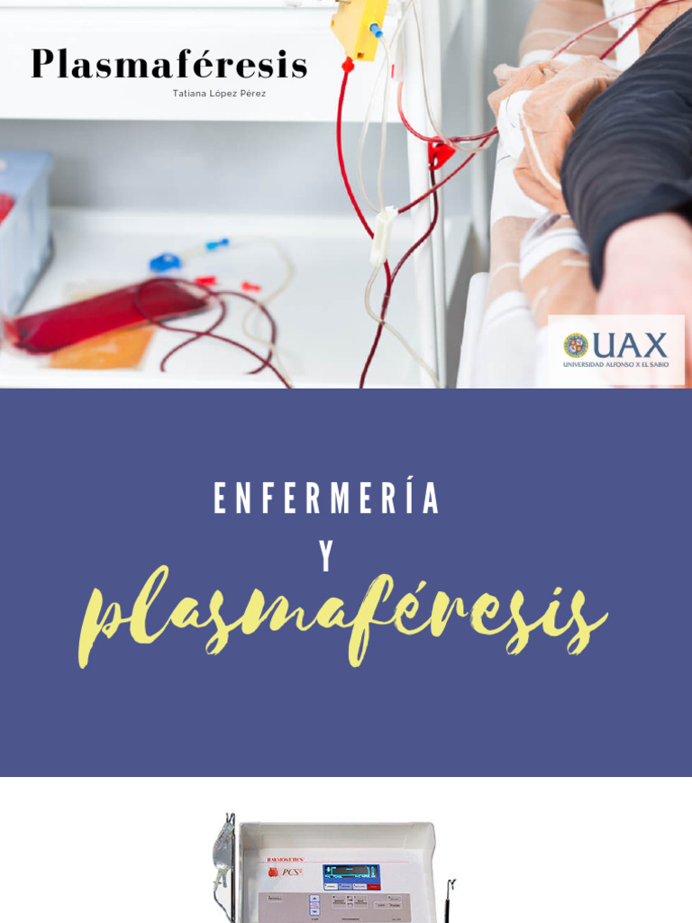 Plasmaféresis | PDF | Sangre | Sistema inmune