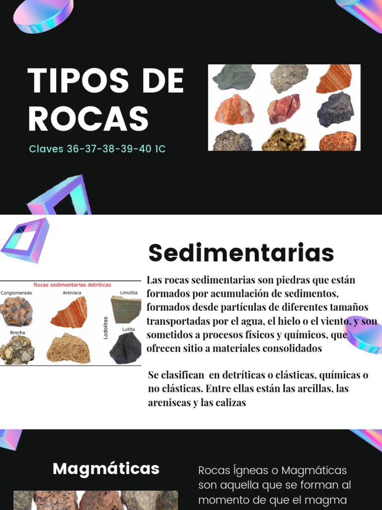 Tipo de Rocas | PDF