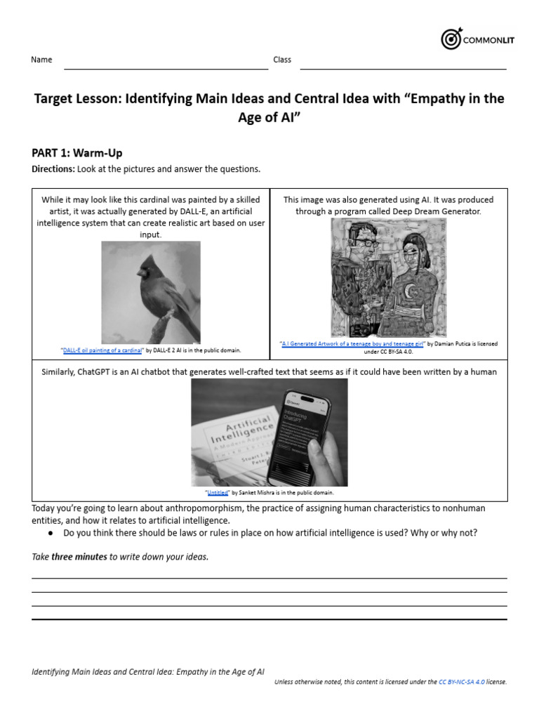 Empathy and AI: Understanding Anthropomorphism | PDF | Artificial ...