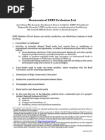 IFC Exclusion List Overview | PDF | Polychlorinated Biphenyl | Ozone ...