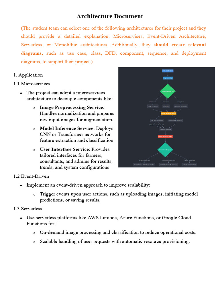 Architecture Document | PDF | Information Science | Data Management